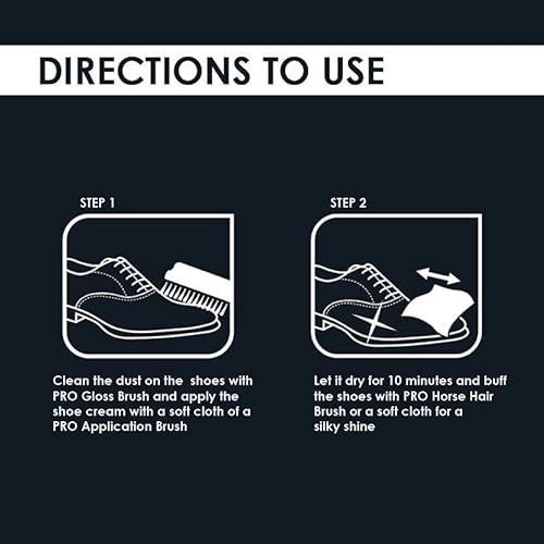 PRO SHOE CREAM I SHOE POLISH I CONSISTS OF NATURAL CARNOBA WAX & BEES ...