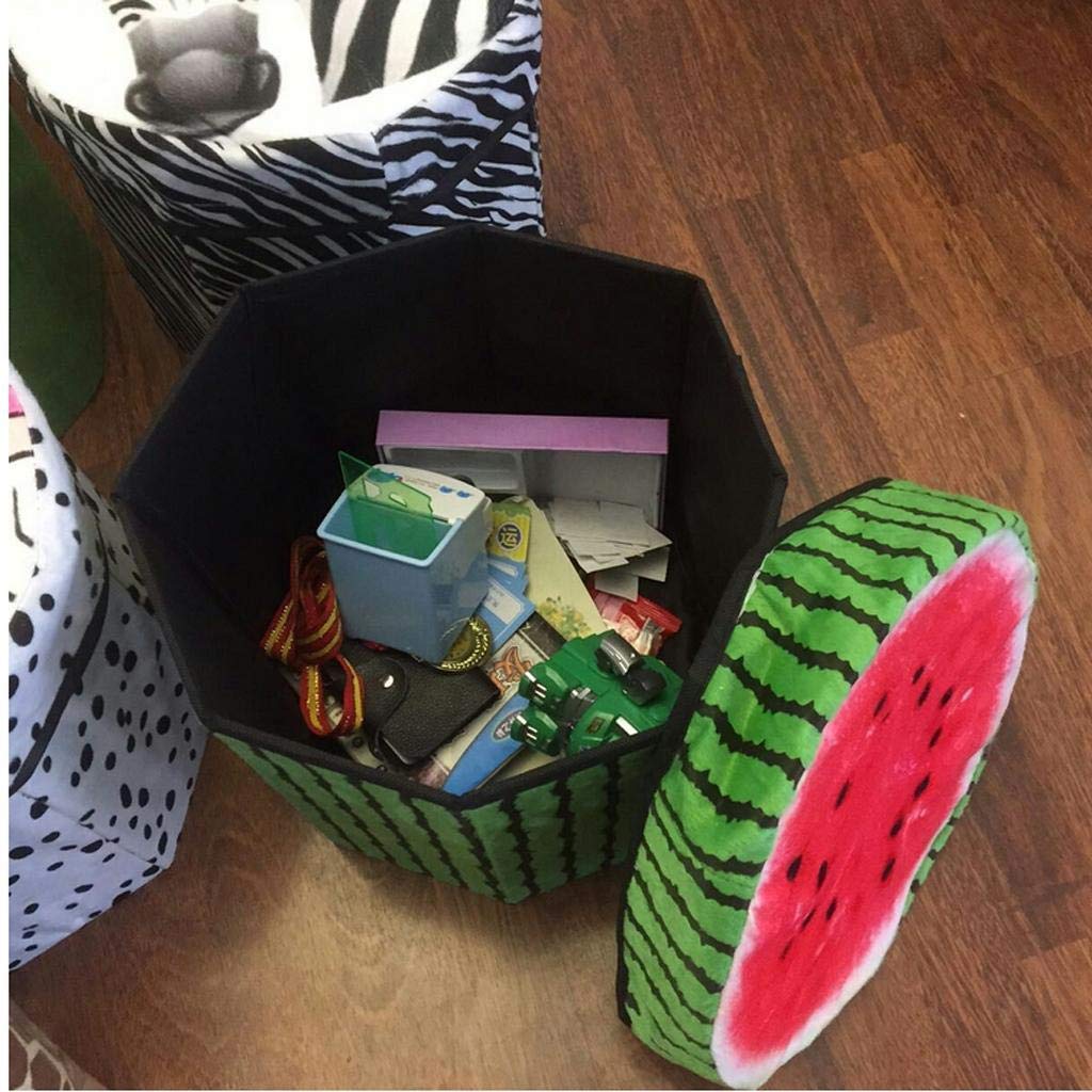 Kavya Fashion Cardboard Multi-Functional Square Folding Storage Ottoman ...