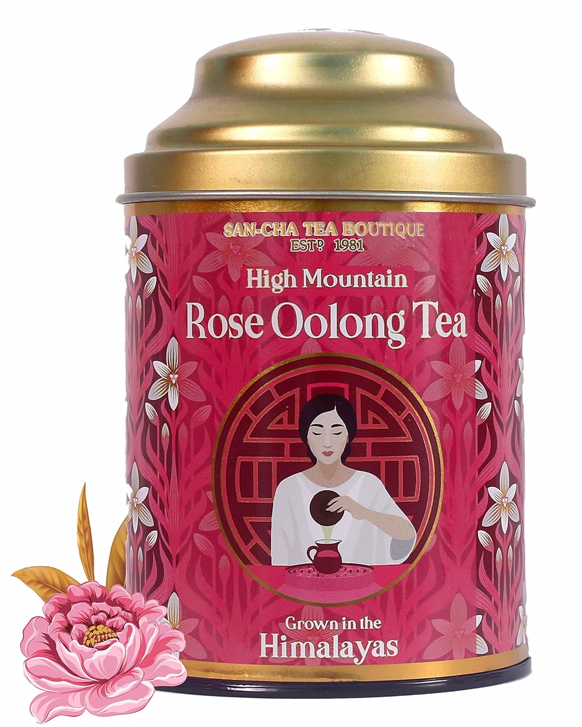 Sancha Tea Boutique| Rose Oolong Tea| High Mountain Oolong Tea|150 ...