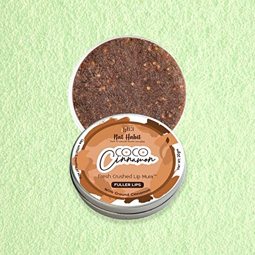 Nat Habit Lip Scrub, Coco Cinnamon Lip Mura, Lip Mask For Fuller Lips ...
