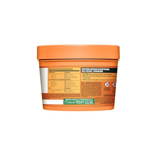 Garnier Fructis, Repairing Hair Mask For Damaged Hair, Repairing ...