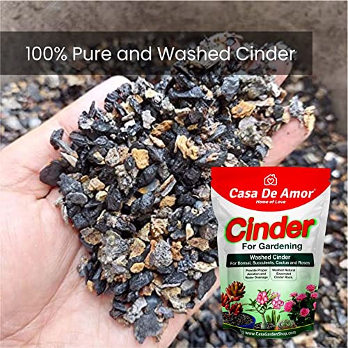 Casa De Amor Cinder for Gardening, Washed, for Bonsai, Succulents ...