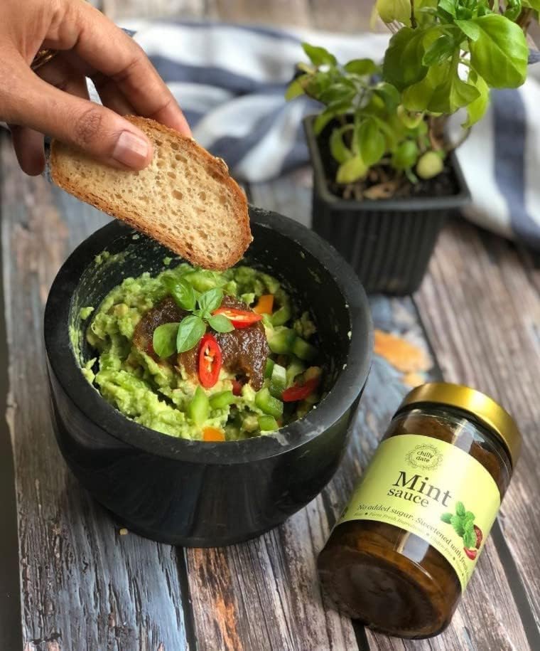 Chilly Dates Spiced Mint Sauce - Refreshing, Herbaceous, Made with ...