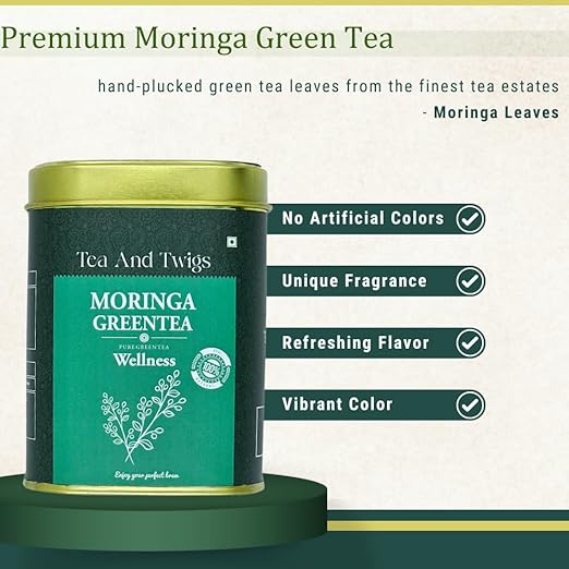 Tea And Twigs | Peppermint GreenTea -15 Tea Bags | Pure Peppermint ...