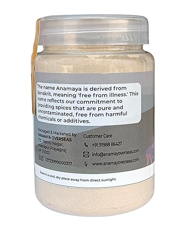 Anamaya Dehydrated Garlic Powder Dry | Pure Lehsun Powder | Dried ...