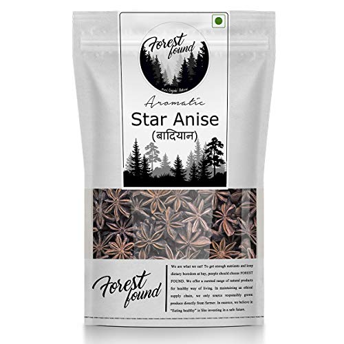 Forest Found Whole Star Anise Spices ( Chakri Phool, Badiyaan ) (100 ...