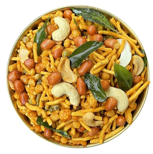 Asha Sweets | 200g Chow Chow Namkeen | Mukharochak Chanachur Crispy ...