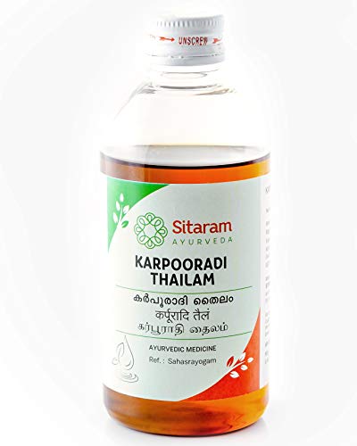 Sitaram Ayurveda Karpooradi Thailam 450ml | Ayurvedic Karpooradi oil ...