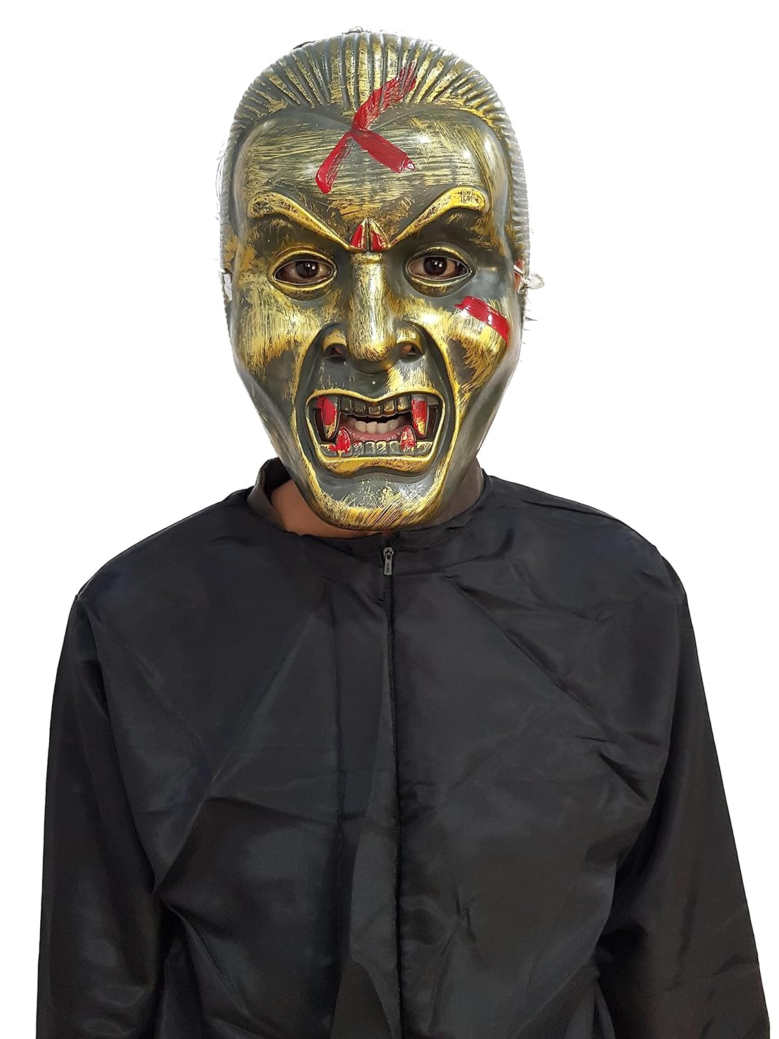BookMyCostume Devil Plastic Mask Kids & Adults Halloween Fancy Dress ...
