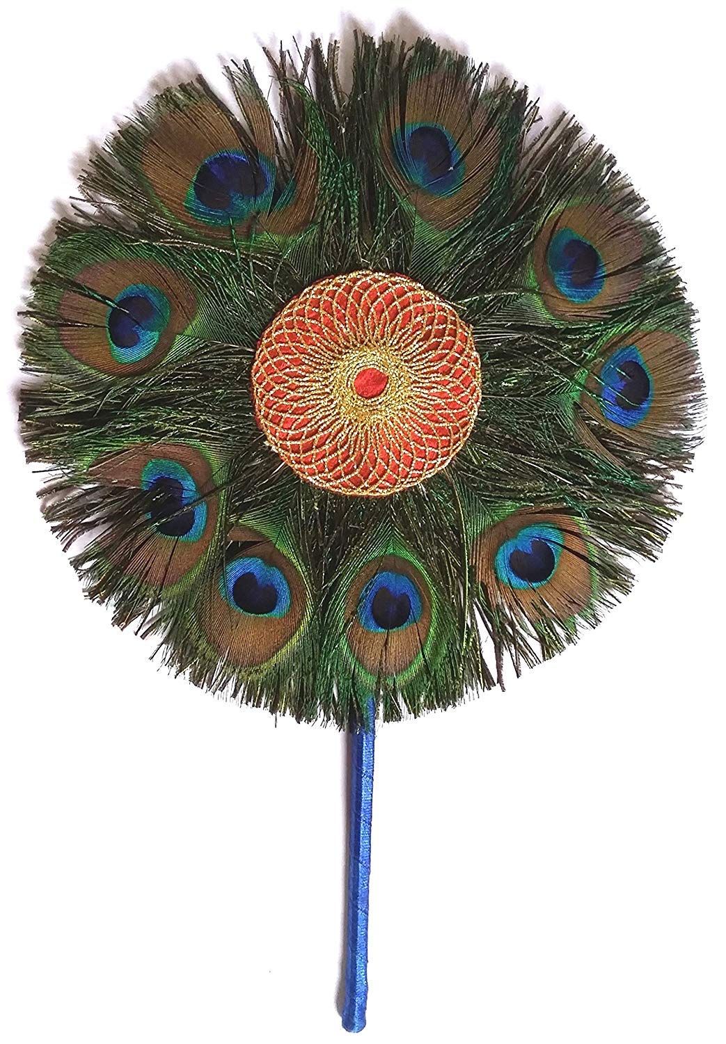 Rollyware Natural Peacock Feather More Pankh Fan Tails Original Full ...