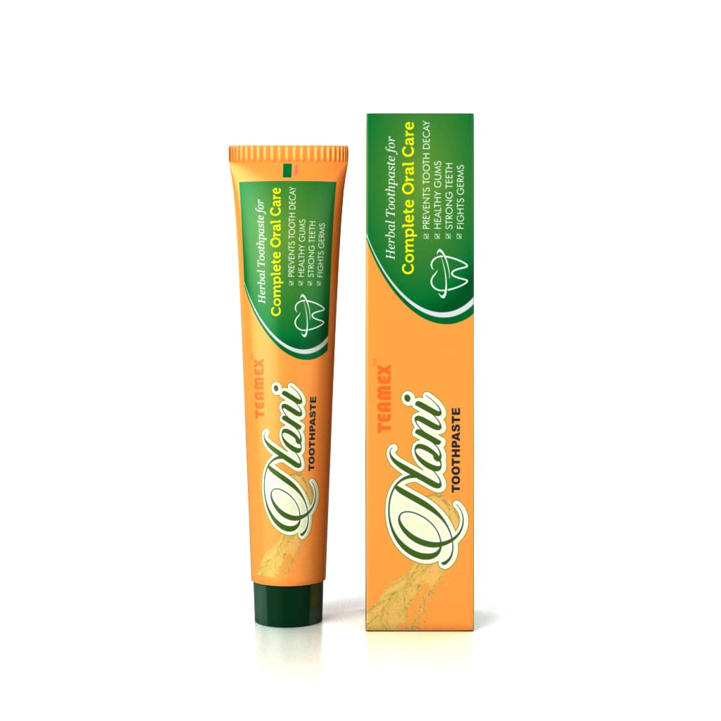 Teamex Noni Toothpaste With Aloe Vera, A Complete Ayurvedic Oral Care ...