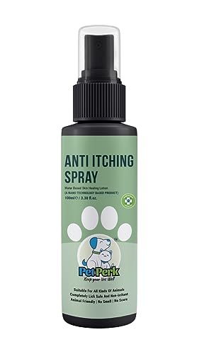 PET PERK Anti-Itching Spray For Dogs Advanced Nanotechnology Based ...